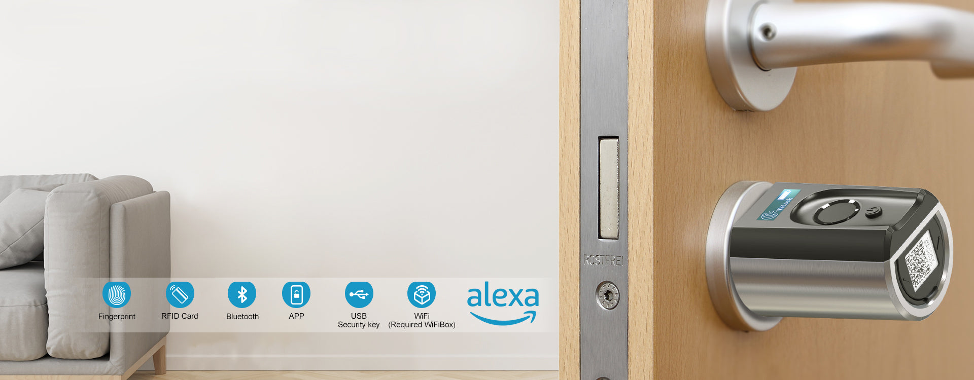 WELOCK Smart Lock - Keyless Digital Door Lock for protecting UK homes ...